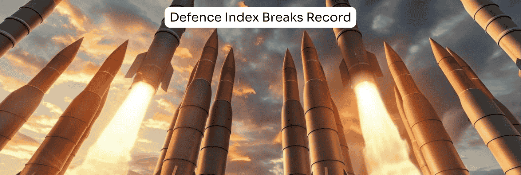 Nifty Defence Index Hits Record High, Surges 4%+