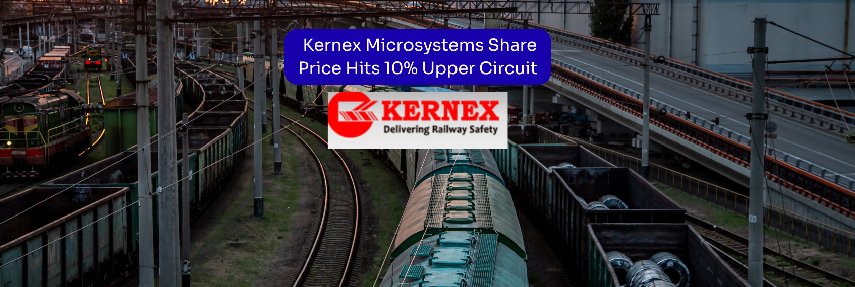 Kernex Microsystems Share Price Jumps 10% After RDSO Kavach 4.0 ...